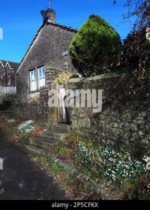 Former Quaker Meeting House in the small village of Salterforth on the ...