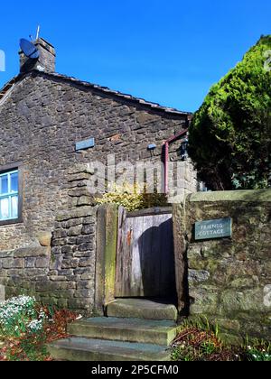 Former Quaker Meeting House in the small village of Salterforth on the ...