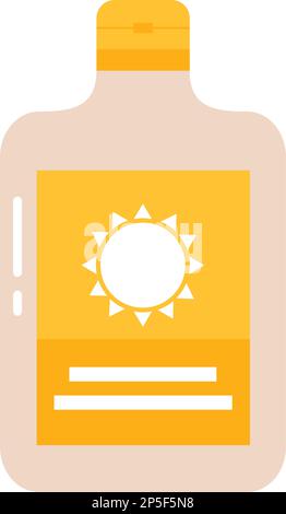 blocker solar cream bottle Stock Vector Image & Art - Alamy