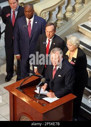 Sen. Emanuel Jones, D-Decatur, left, and Sen. Lester Jackson, D ...