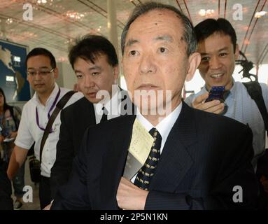 BEIJING, China - Japan's former House of Representatives Speaker Yohei ...