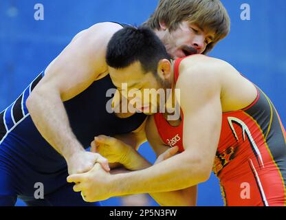 January 26, 2013: Japan's, Hitoyuki Shimizu, and USA's, Andrew Bisek ...