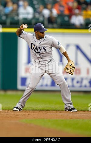 DETROIT, MI - AUGUST 28: Second baseman Willy Aybar #16 of the Tampa ...