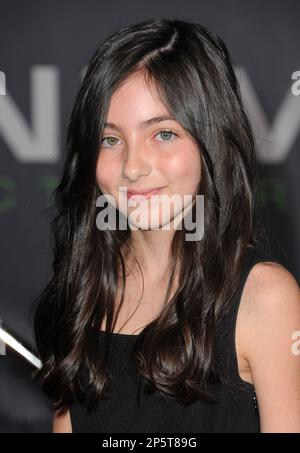 Shyloh Oostwald The Premiere of 'In Time' held at Regency Village ...