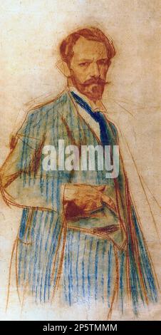 Murashko Oleksandr - Self Portrait 1 - Russian School - 19th Century ...