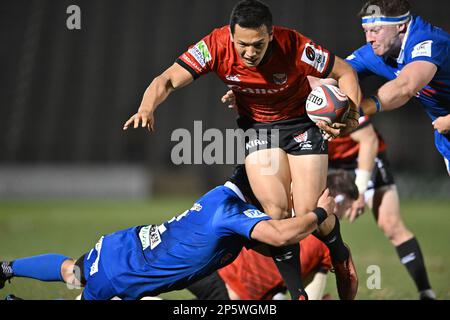 Canon Eagles' Yusuke Kajimura during the 2022-23 Japan Rugby League One ...