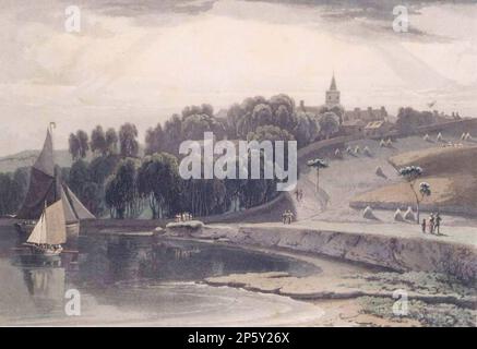 Wigton, Galloway - William Daniell Stock Photo - Alamy
