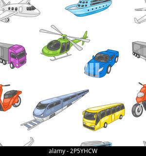Transportation seamless pattern. Business or industrial image Stock ...