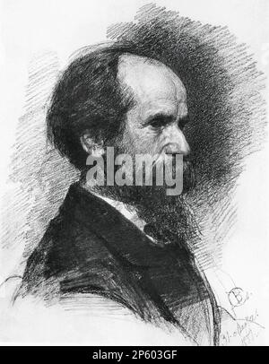 Serov Valentin - Portrait of Pavel Chistyakov - Russian School - 19th ...