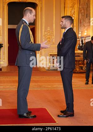 Mr. James Milner, from Mobberley, is made a Member of the Order of the ...
