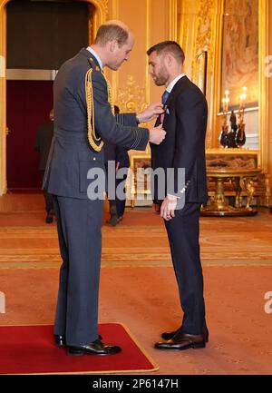 Mr. James Milner, from Mobberley, is made a Member of the Order of the ...