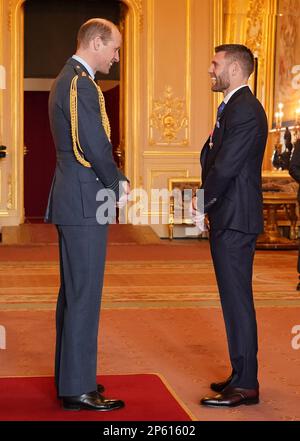Mr. James Milner, from Mobberley, is made a Member of the Order of the ...