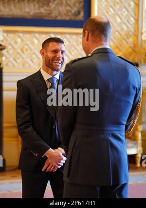 Mr. James Milner, from Mobberley, is made a Member of the Order of the ...