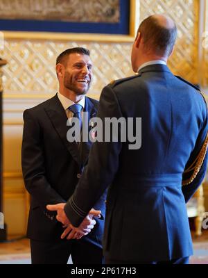 Mr. James Milner, from Mobberley, is made a Member of the Order of the ...