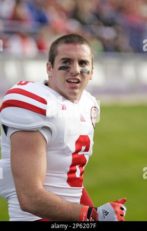 Nebraska Cornhuskers Tim Marlowe (6) in action during a game against ...