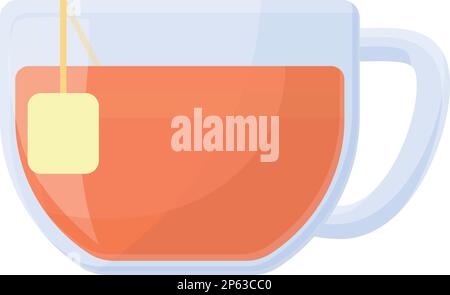 Tonsillitis hot tea icon cartoon vector. Cough bacterium. Medical ...
