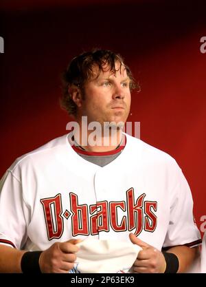 Adam Dunn of the Cincinnati Reds before a 2002 MLB season game against ...