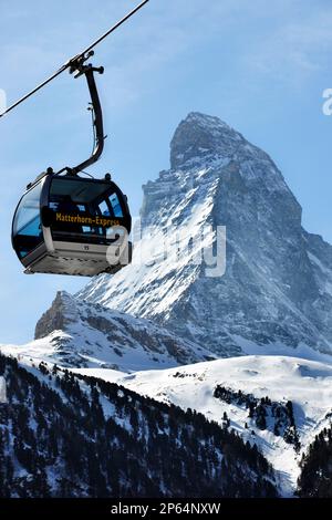 Cableway, Zermatt, Switzerland Stock Photo - Alamy