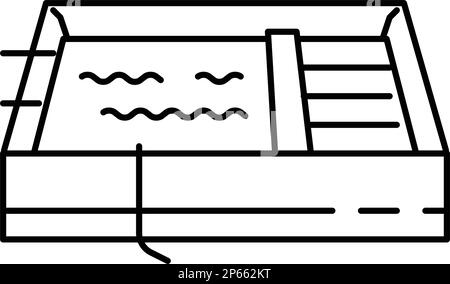 solvent extraction tanks copper color icon vector illustration Stock ...