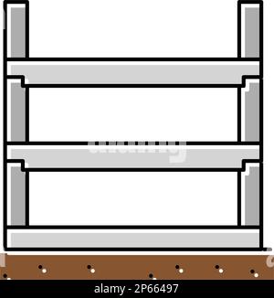 rcc beam building structure line icon vector illustration Stock Vector ...