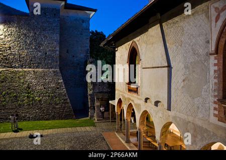 Switzerland, Canton Ticino, Locarno, Visconteo castle museum Stock ...