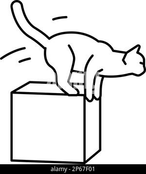 off preposition english line icon vector illustration Stock Vector ...