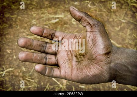 Hand. Chencha. Ethiopia Stock Photo - Alamy