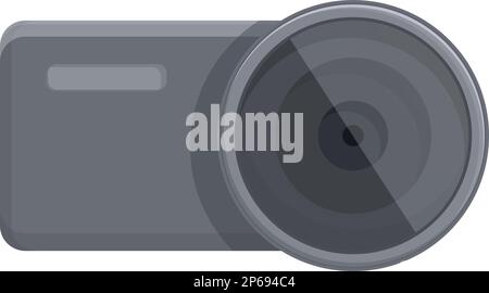 Dashcam icon cartoon vector. Go pro camera. Digital technology. Dashcam ...