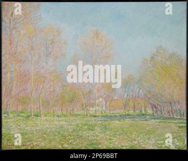 Spring In Giverny, 1890 Stock Photo - Alamy