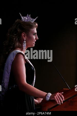 Bree Boyce, Miss South Carolina in attendance for 2012 Miss America ...