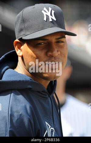 New York Yankees pitcher Ivan Nova works in the first inning against ...
