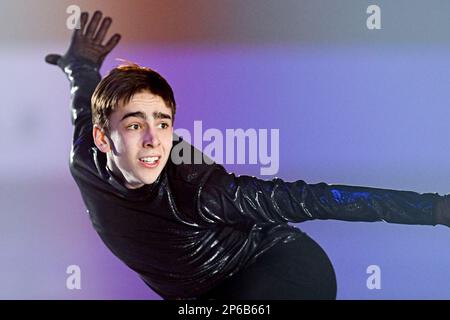 Arlet LEVANDI (EST), during the Exhibition Gala, at the ISU World ...