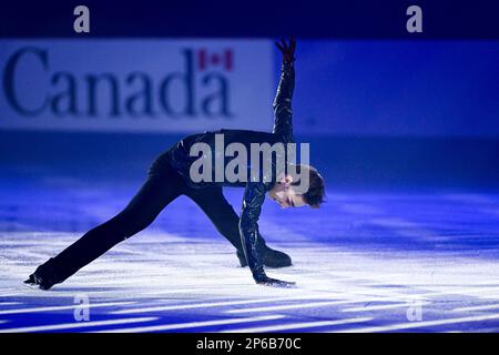 Arlet LEVANDI (EST), during the Exhibition Gala, at the ISU World ...