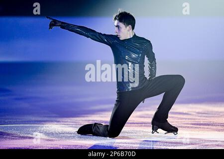 Arlet LEVANDI (EST), during the Exhibition Gala, at the ISU World ...