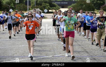 The St Augustine High School Marching Band in Orpheus Mardi Gras Parade ...