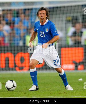 ANDREA PIRLO ITALY MUNICIPAL STADIUM POZNAN POLAND 18 June 2012 Stock ...