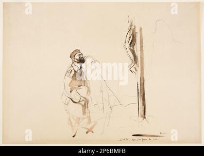 After Jean Louis Forain, Untitled Drawings of World War I: Guerre Sous ...