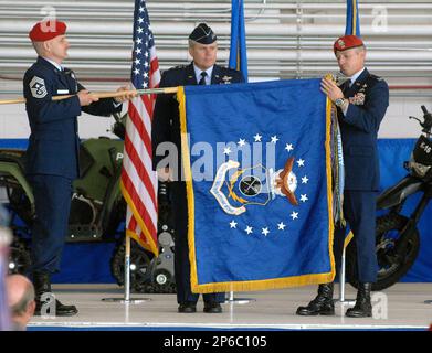 Air Force Lt. Col. Bruce Bancroft of the Kentucky Air National Guard’s ...