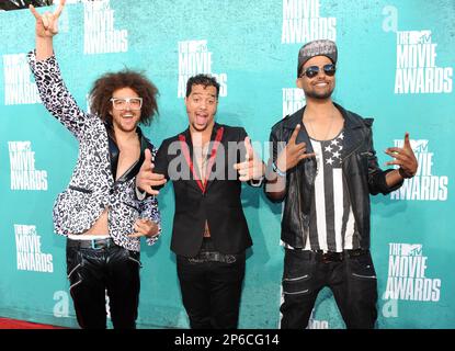 LMFAO MTV Movie Awards at Universal Studios - Audience Los Angeles ...