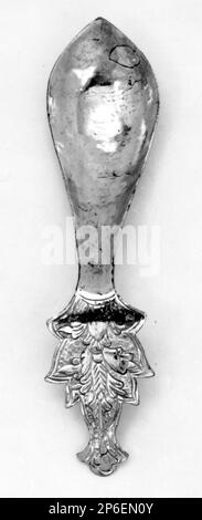 No maker's mark, Caddy Spoon, 1799/1800, silver Stock Photo - Alamy