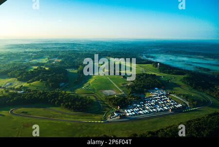 Aerial photograph of the VIR Track ,Virginia International Raceway ...