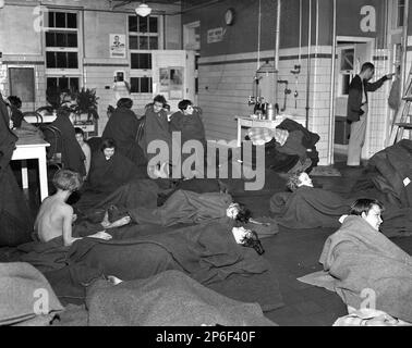 On Nov. 26, 1952, a ward building at Huntington State Hospital in ...
