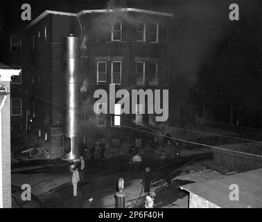 On Nov. 26, 1952, a ward building at Huntington State Hospital in ...