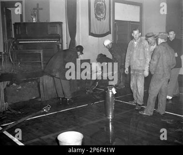 On Nov. 26, 1952, a ward building at Huntington State Hospital in ...