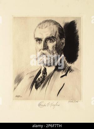 A portrait of Charles E. Hughes, the Honorable American statesman ...