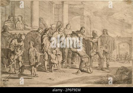 Jan Baptiste de Wael II, The Prodigal Son Expelled from the Tavern ...