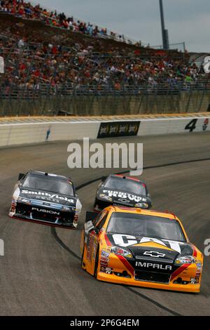 Aric Almirola (43) and Jeff Burton (31) lead the start during the ...