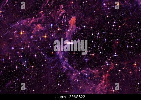 High quality space background. Starfield in outer space many light ...