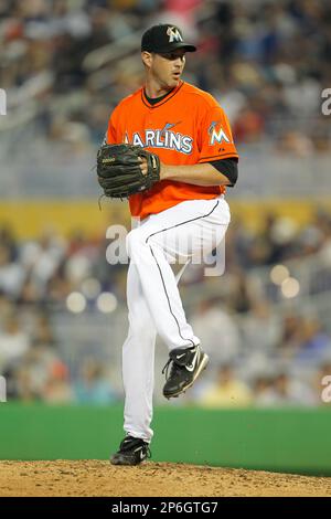 Miami Marlins Gary Glover during a game against the New York Yankees in ...