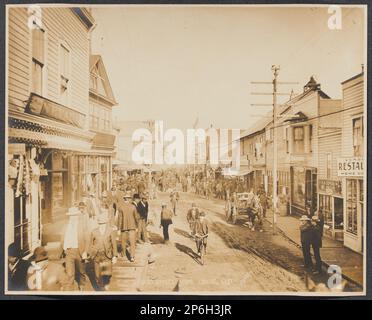 Front Street looking east Nome Alaska between 1901 and 1911 (AL+CA 2451 ...